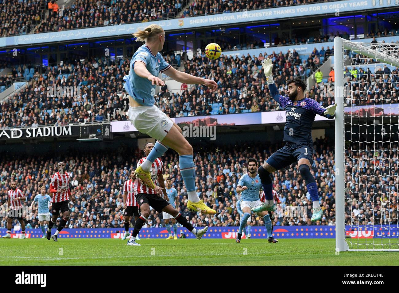 Etihad Stadium, Manchester, UK. 12th Nov, 2022. Premiership football ...