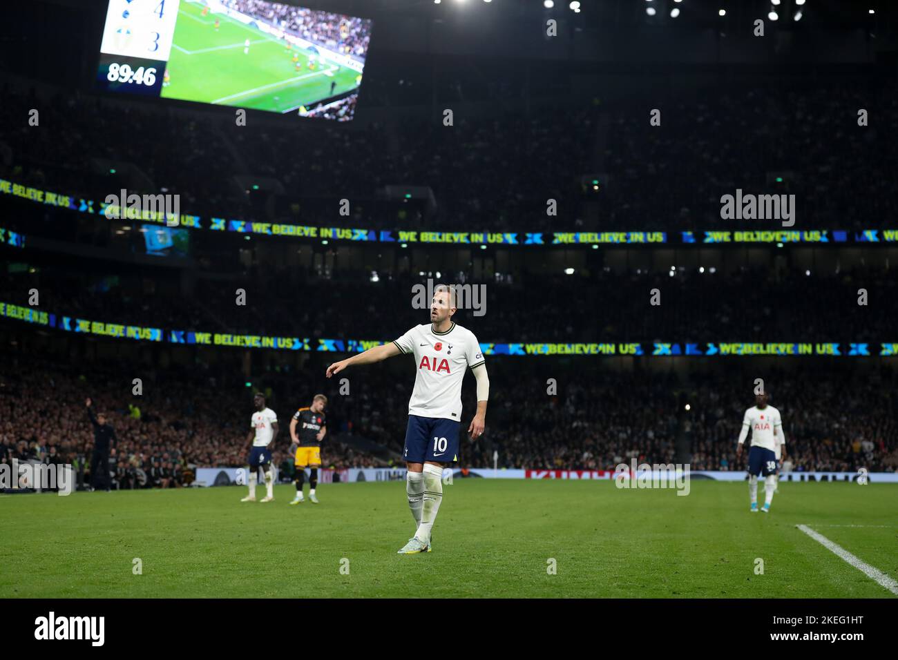 Tottenham Stadium, London England. 12th Nov, 2022. Premiership Football ...