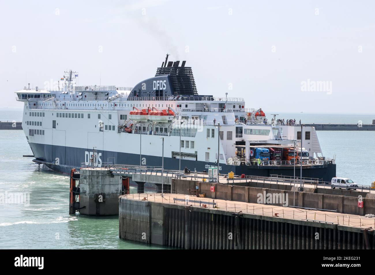 DFDS,DFDS Ferry,DFDS Ferries,ferry,company,boat,ship,at,near,moored ...
