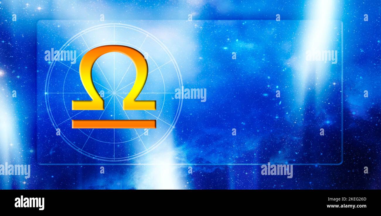 astrological sign of the zodiac Libra Stock Photo - Alamy