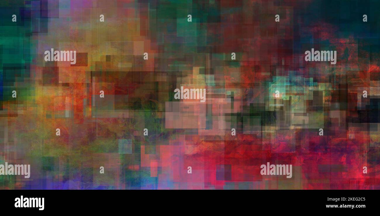 Abstract Painting Canvas. 3D rendering Stock Photo - Alamy