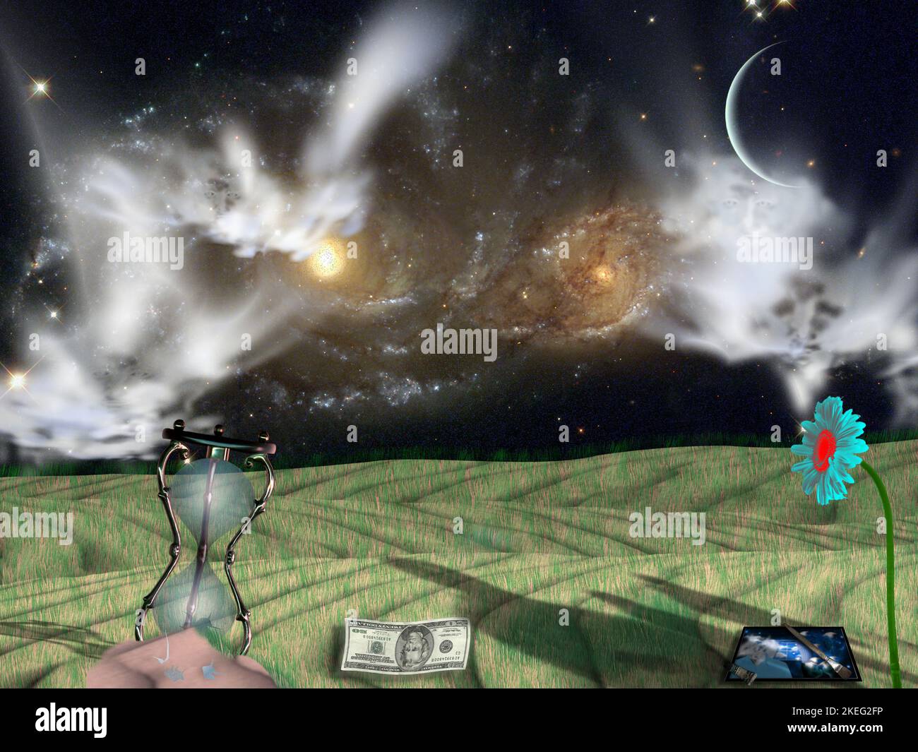 Earth lost in space hi-res stock photography and images - Alamy