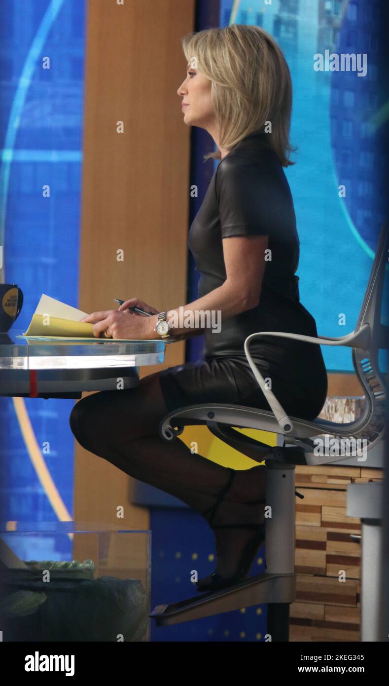 November 11, 2022 Amy Robach on Good Morning America in New York ...