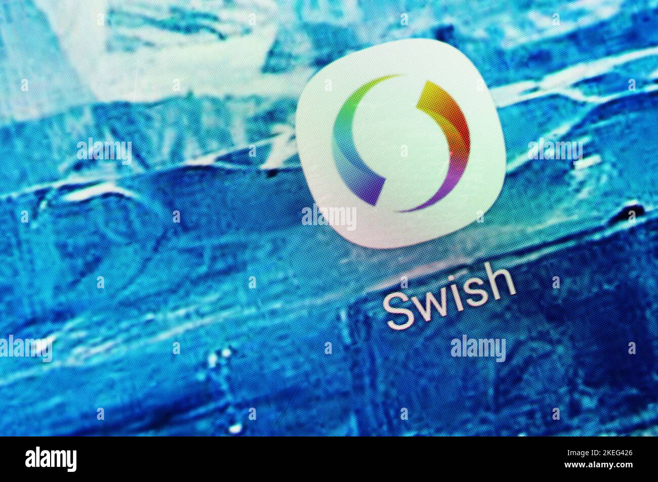 Swish logotype hi-res stock photography and images - Alamy