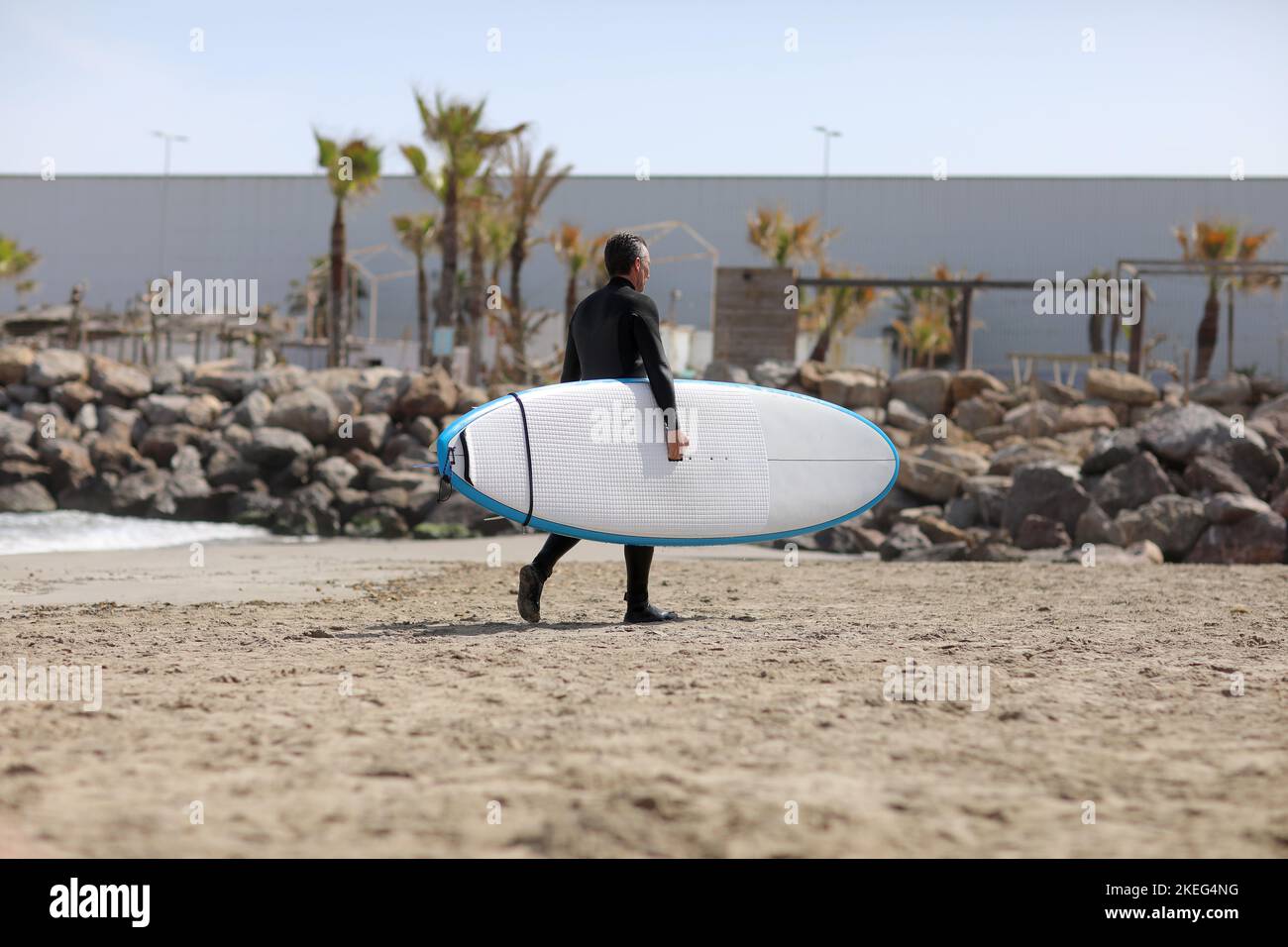 Active recreation and healthy lifestyle concept. Full length outdoor ...