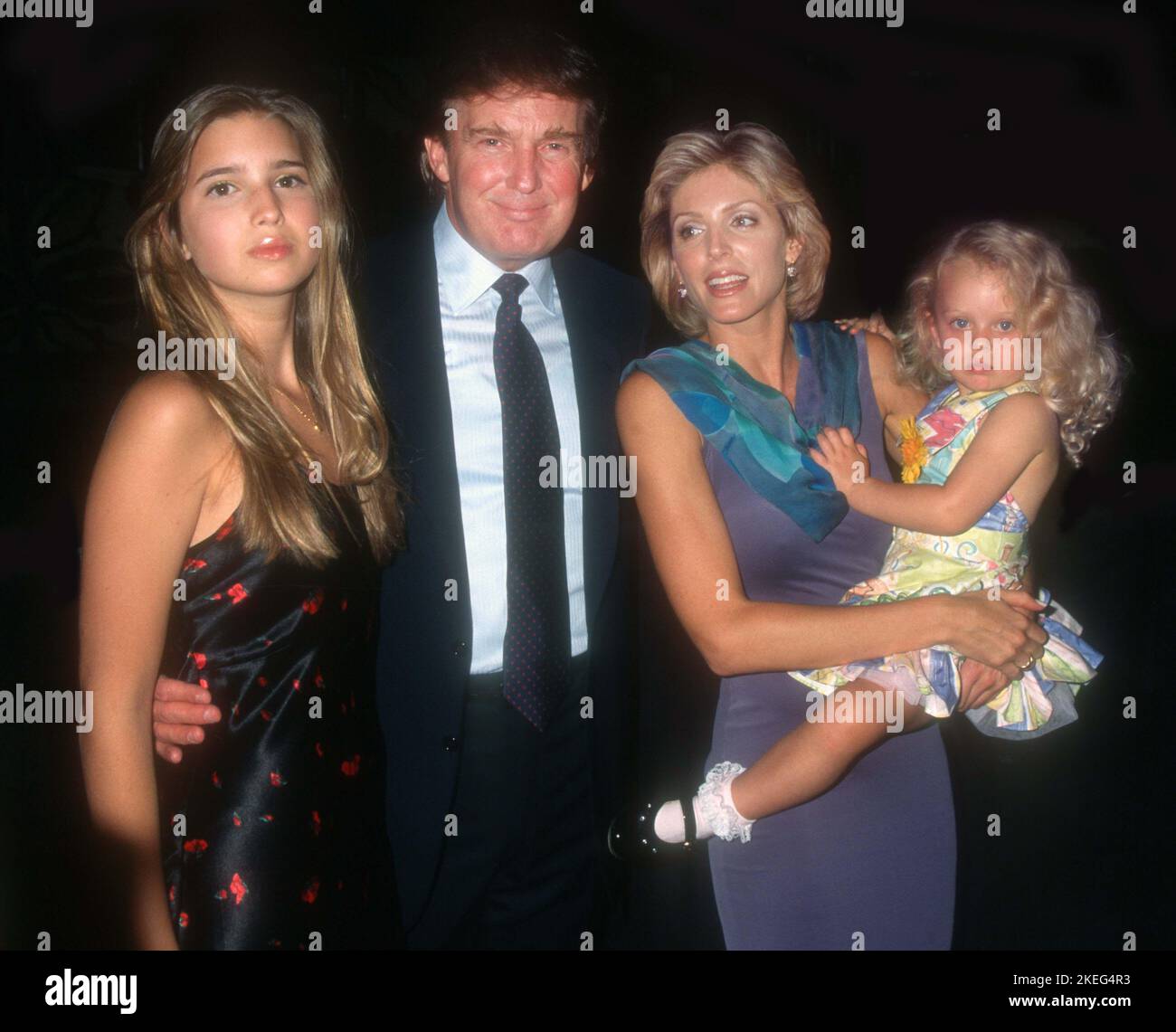 Ivanka trump donald trump marla trump hi-res stock photography and ...