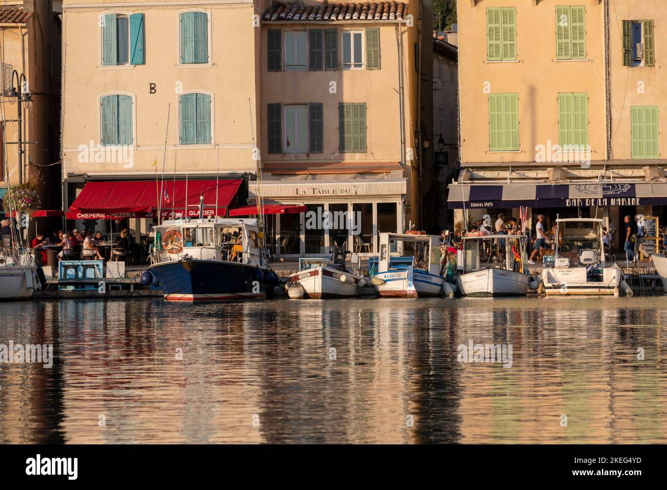 The Harbour at Cassis, Cassis, Provence-Alpes-Cote d'Azur, France ...