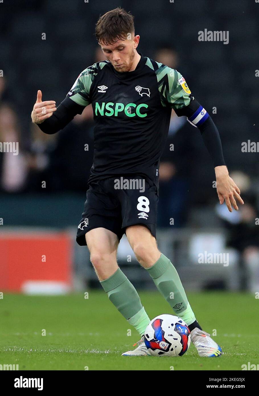 Derby County's Max Bird in action during the Sky Bet League One match ...
