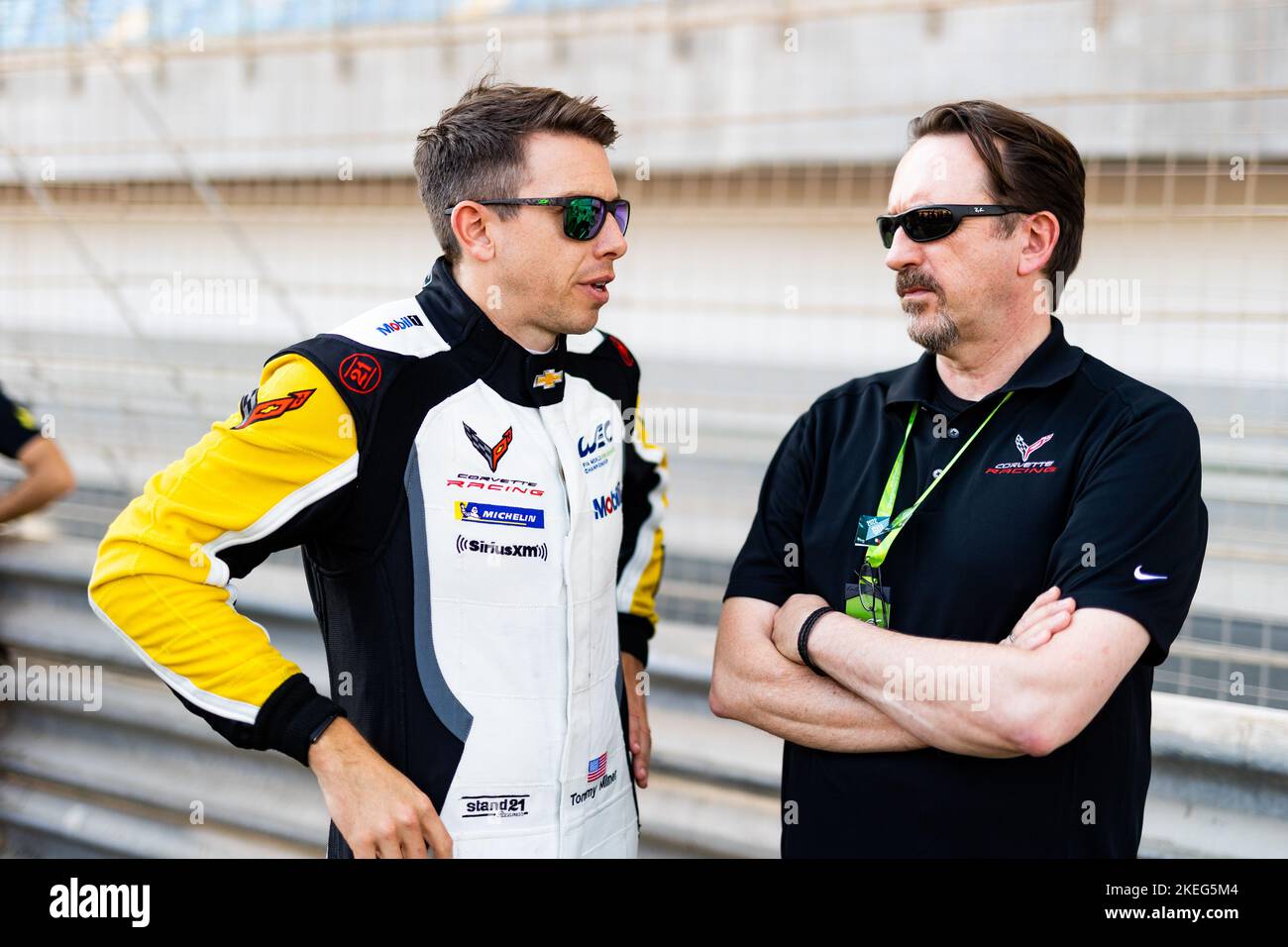 MILNER Tommy (usa), Corvette Racing, Chevrolet Corvette C8.R, portrait ...
