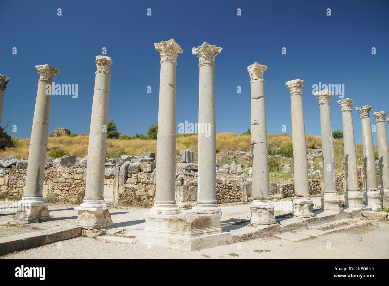 Perge Ancient City in Antalya City, Turkiye Stock Photo - Alamy