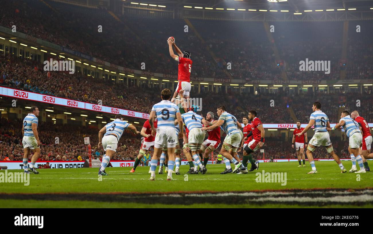 Cardiff, Wales, UK. 12th November 2022; Principality Stadium, Cardiff ...