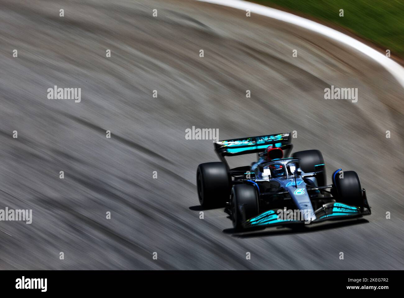 Sao Paulo, Brazil. 12th Nov, 2022. George Russell (GBR) Mercedes AMG F1 ...