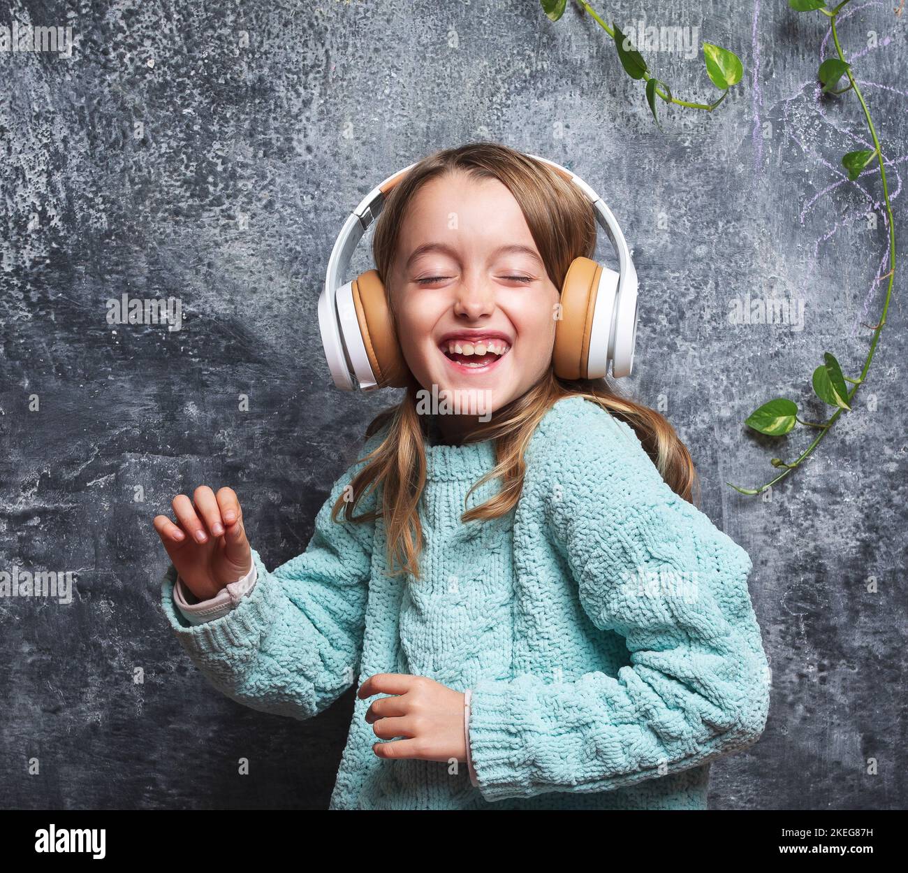 I love music and dancing always Stock Photo - Alamy