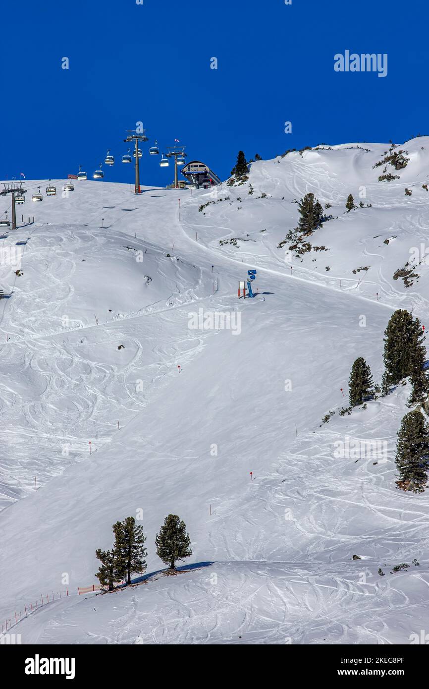 Ski resort Obertauern in Austrian alps Stock Photo - Alamy