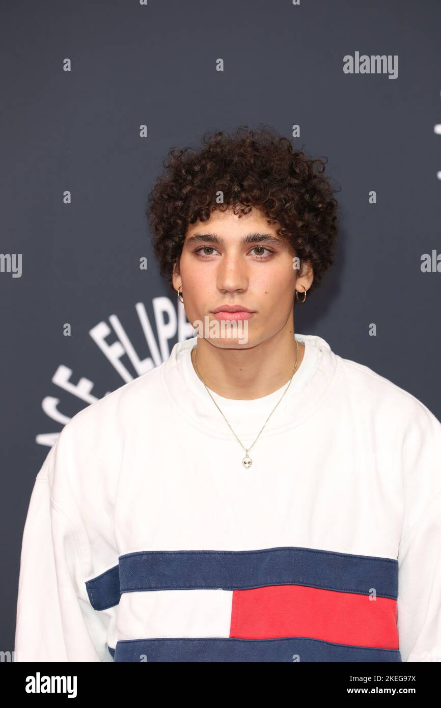 Vincent Rayvon attends the Opening of Flipper's Roller Boogie Palace in ...