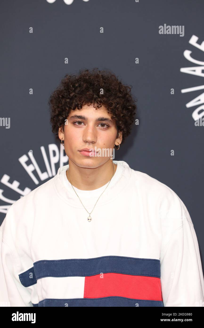 Vincent Rayvon attends the Opening of Flipper's Roller Boogie Palace in ...