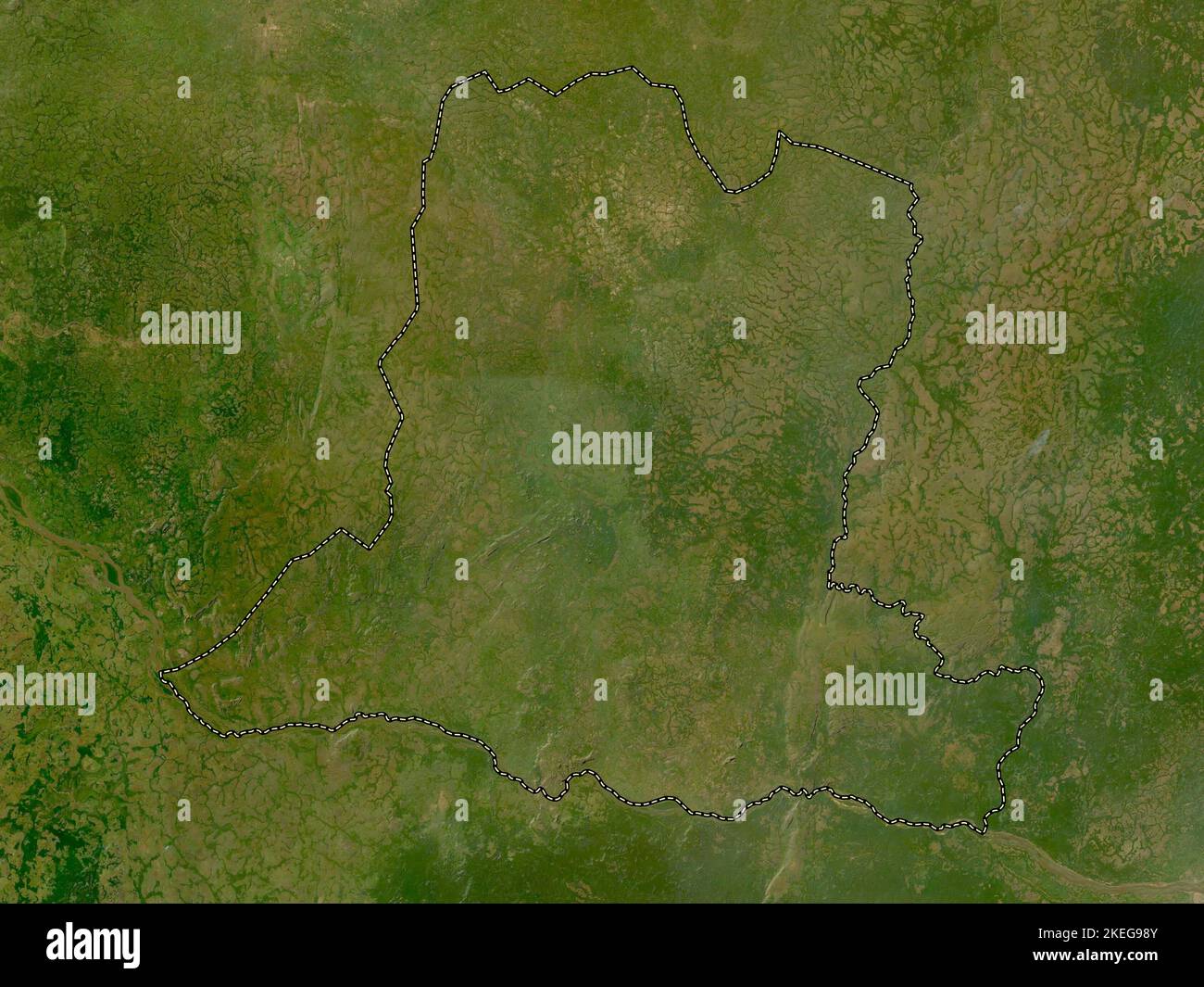 Basse-Kotto, prefecture of Central African Republic. Low resolution ...