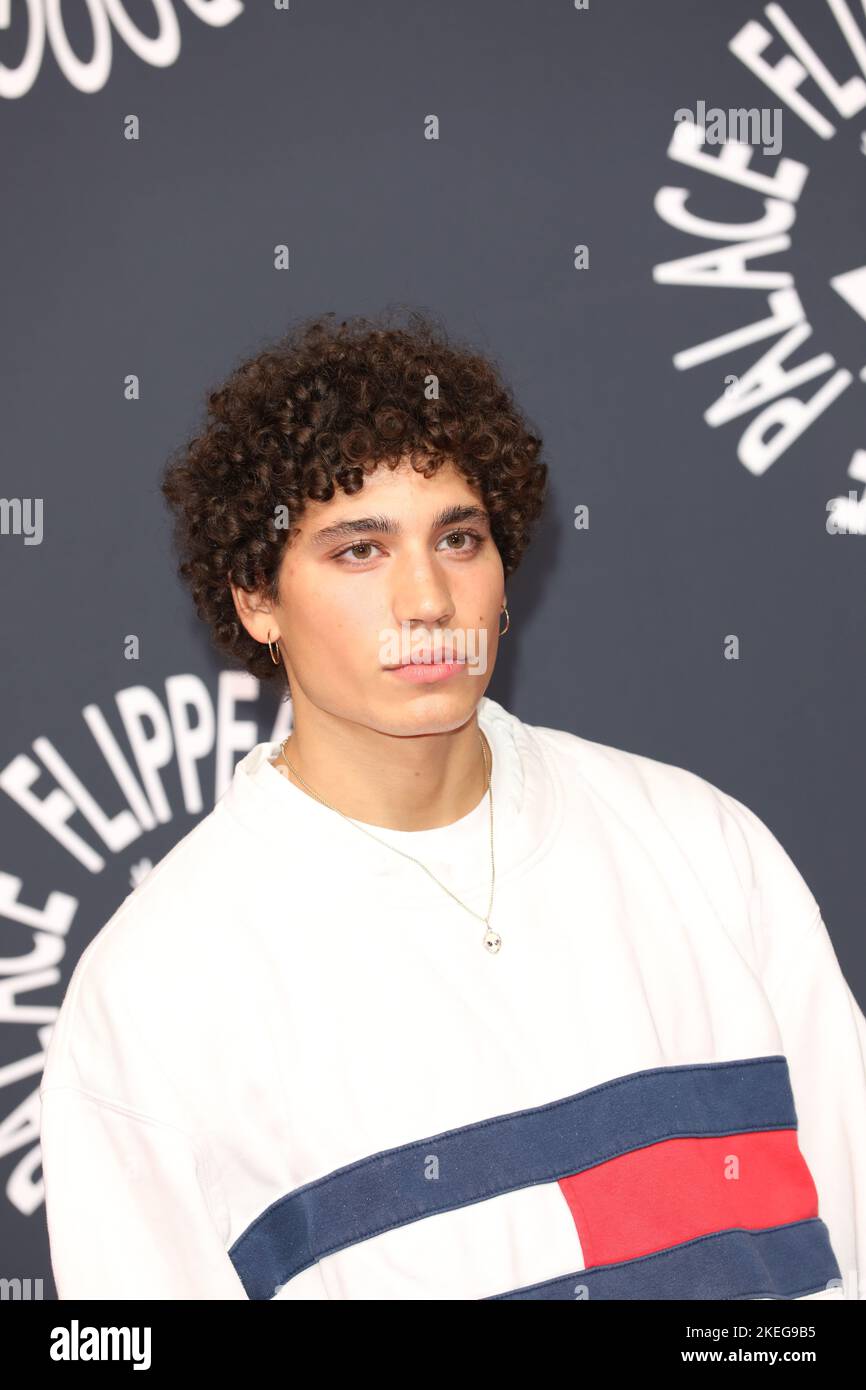 Vincent Rayvon attends the Opening of Flipper's Roller Boogie Palace in ...
