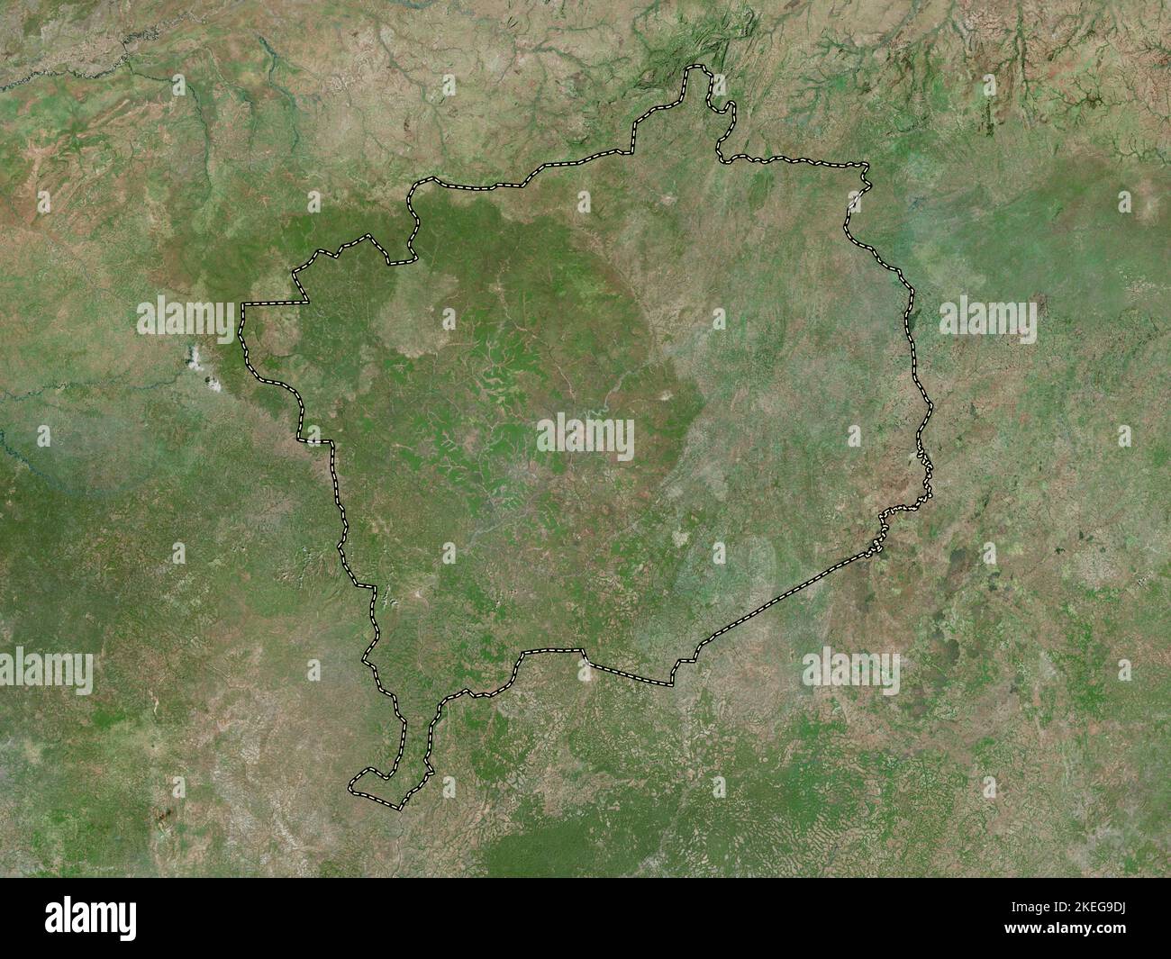 Haute-Kotto, prefecture of Central African Republic. High resolution ...