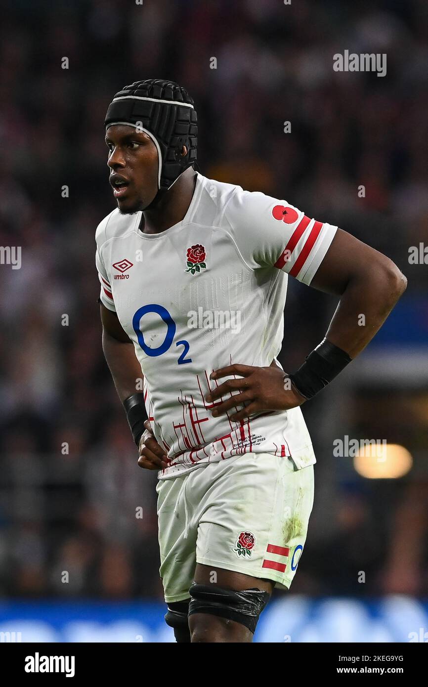 Maro Itoje of England during the Autumn internationals match England vs ...