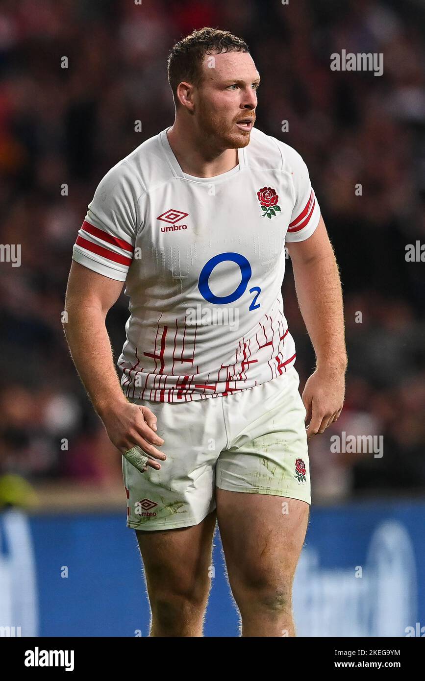 Sam Simmonds of England during the Autumn internationals match England ...