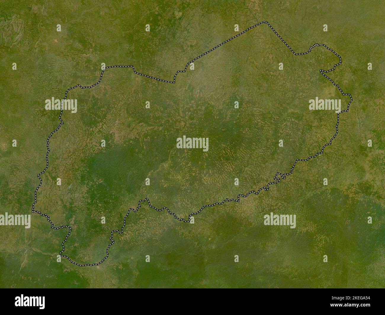 Mbomou, prefecture of Central African Republic. Low resolution ...