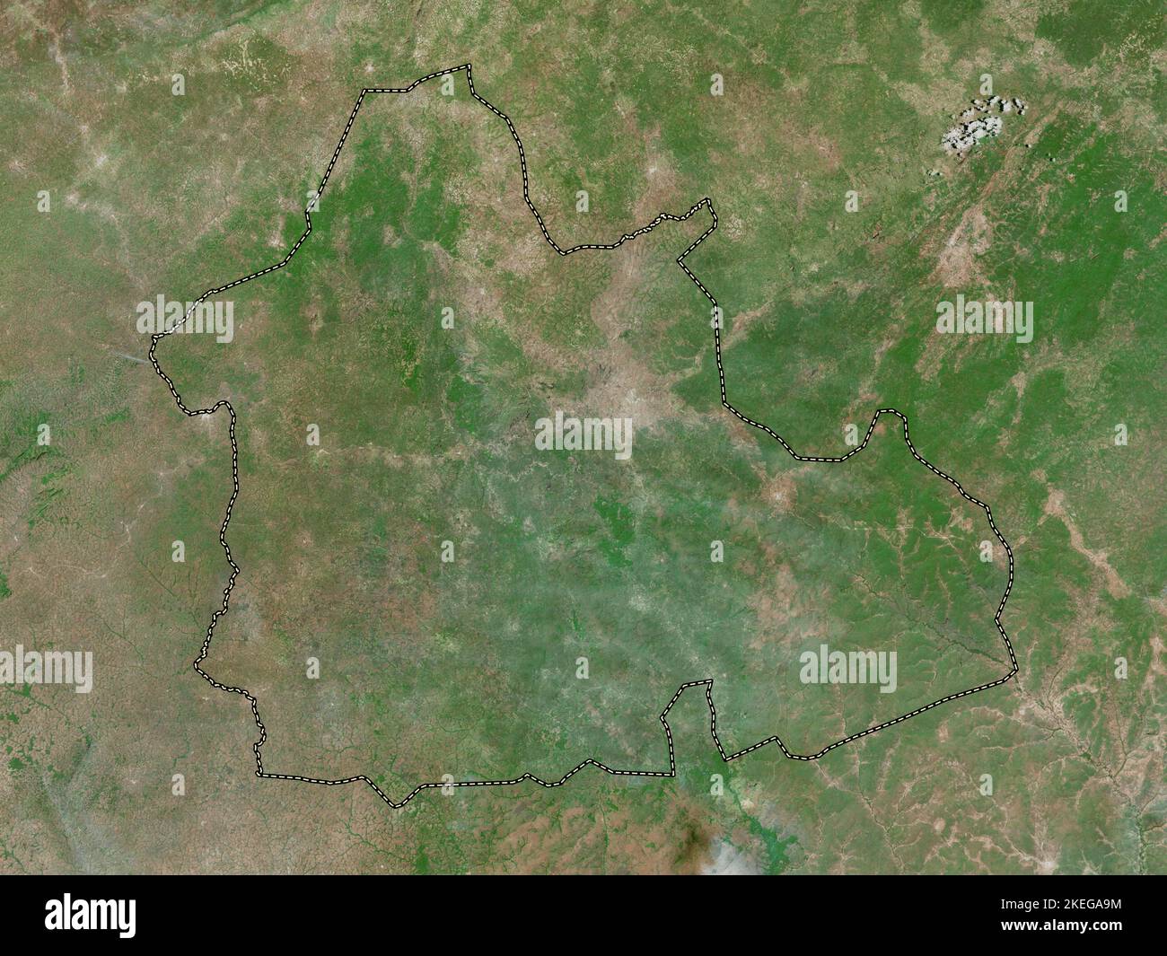 Nana-Mambere, prefecture of Central African Republic. High resolution ...