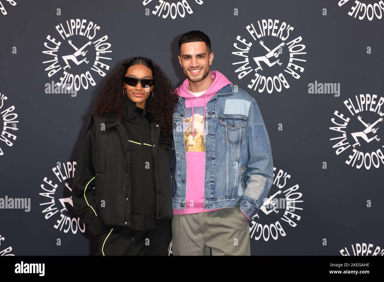 Cheyenne Maya-Carty attends the Opening of Flipper's Roller Boogie ...
