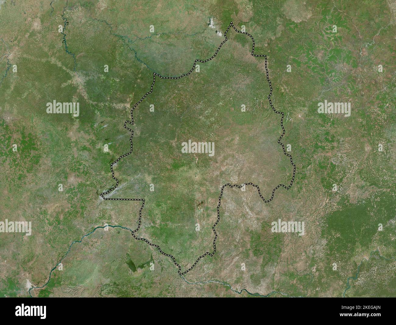 Ouaka, prefecture of Central African Republic. High resolution ...