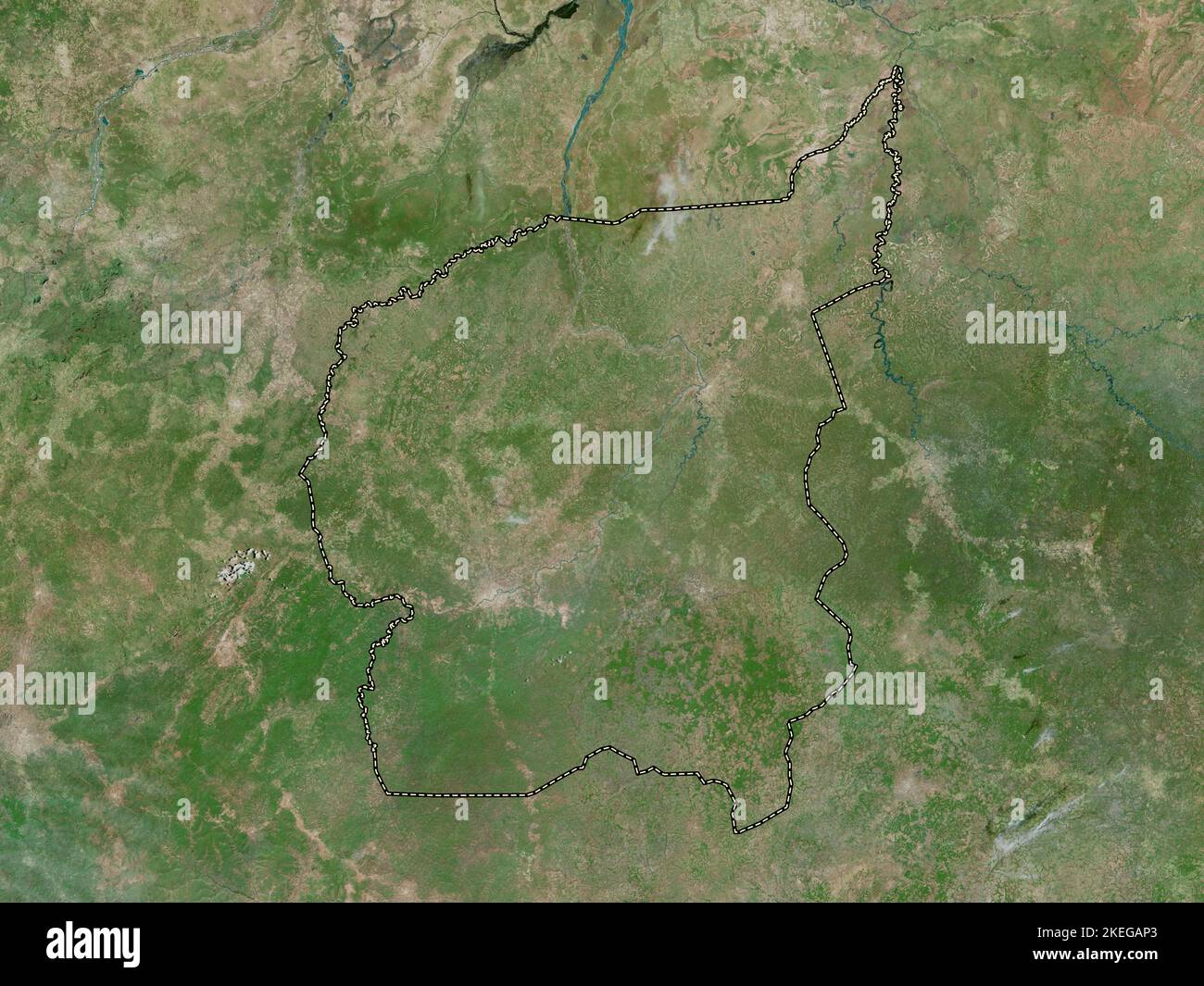 Ouham, prefecture of Central African Republic. High resolution ...