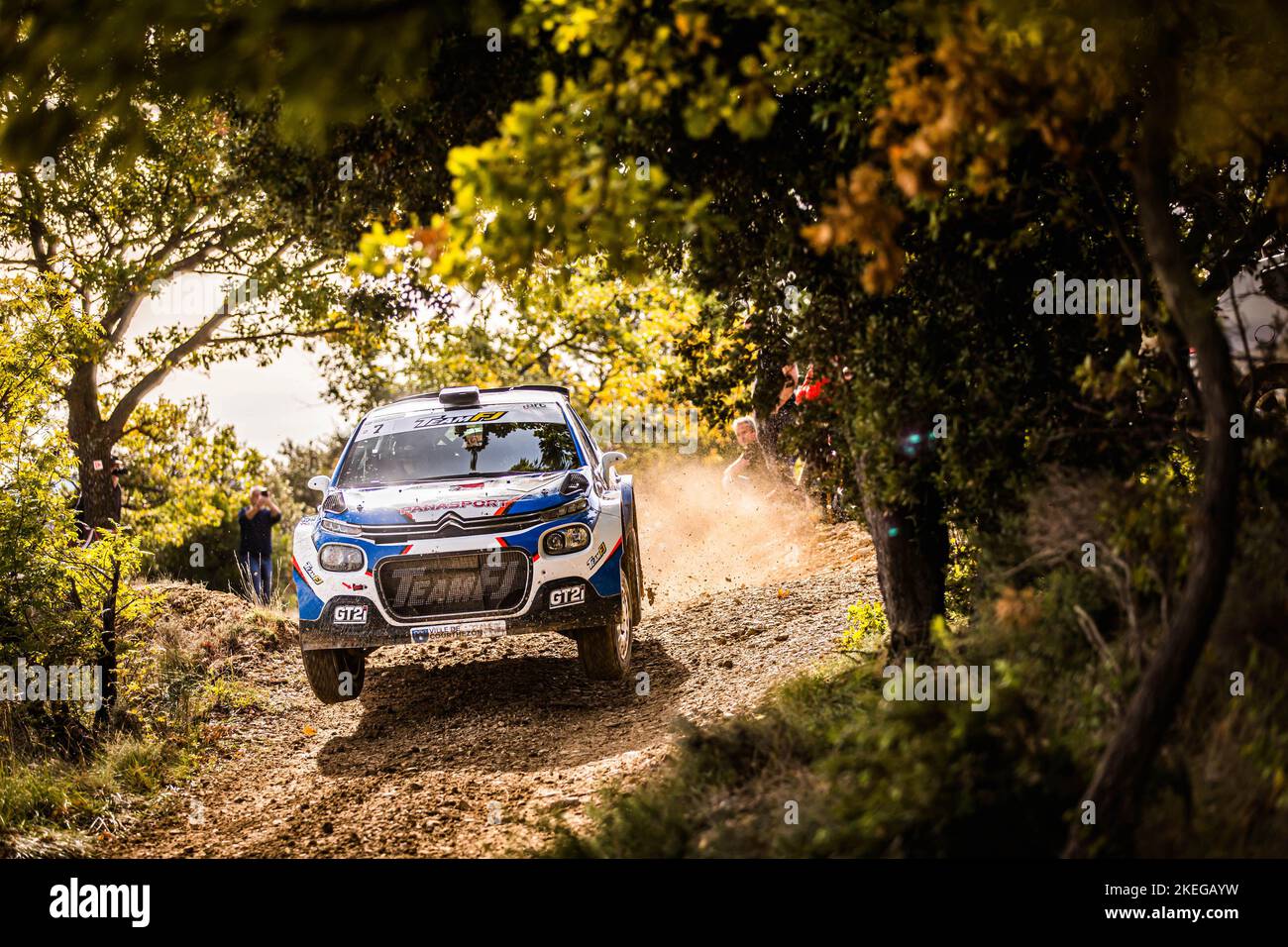 07 PANAGIOTIS Yannick, PANAGIOTIS Valerie, Citroën C3 Rally2, action during the Rallye Terre de ...
