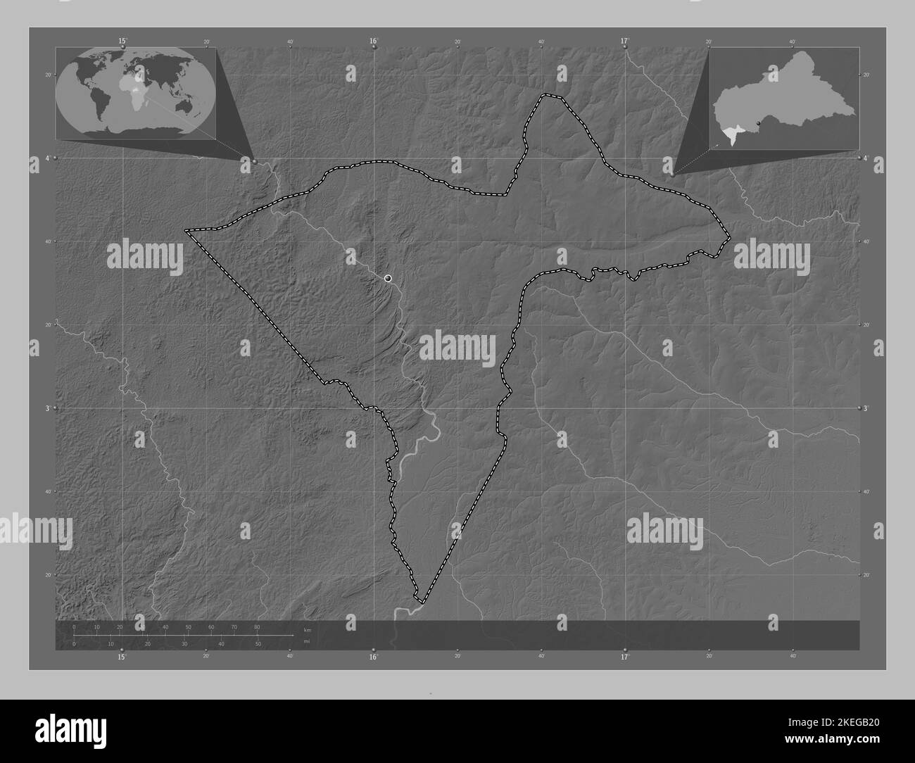 Sangha-Mbaere, economic prefecture of Central African Republic ...