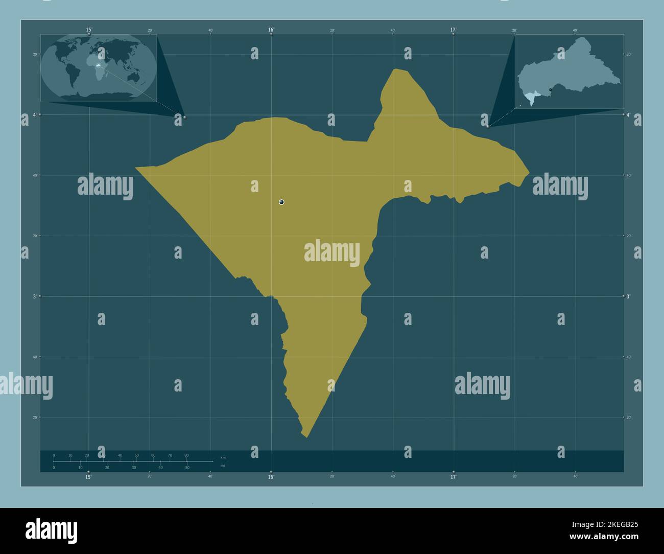 Sangha outline map hi-res stock photography and images - Alamy