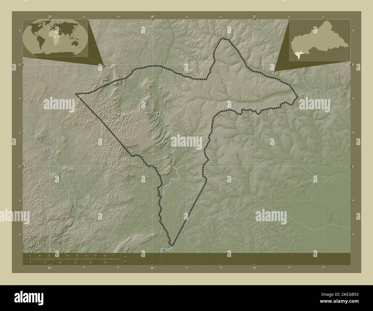 Sangha-Mbaere, economic prefecture of Central African Republic ...