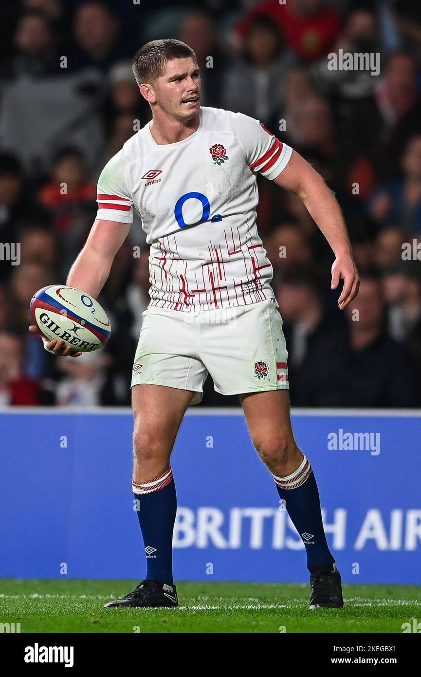 Owen Farrell of England during the Autumn internationals match England ...