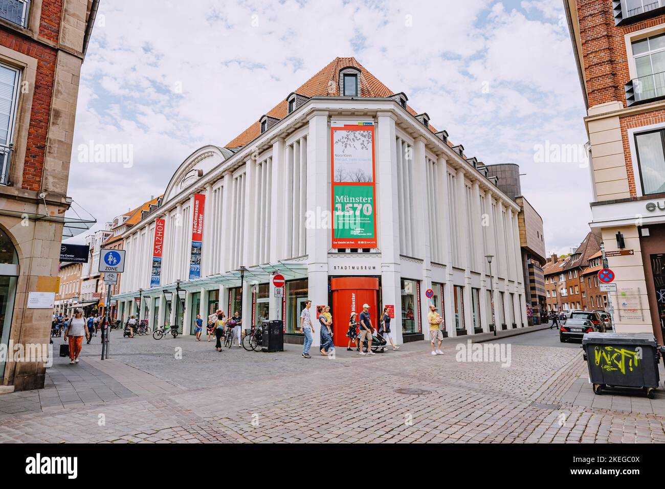 25 July 2022, Munster, Germany: Stadtmuseum of Muenster - popular ...