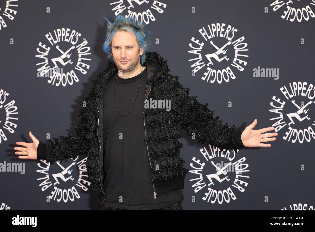 Marc Jacques-Burton attends the Opening of Flipper's Roller Boogie ...