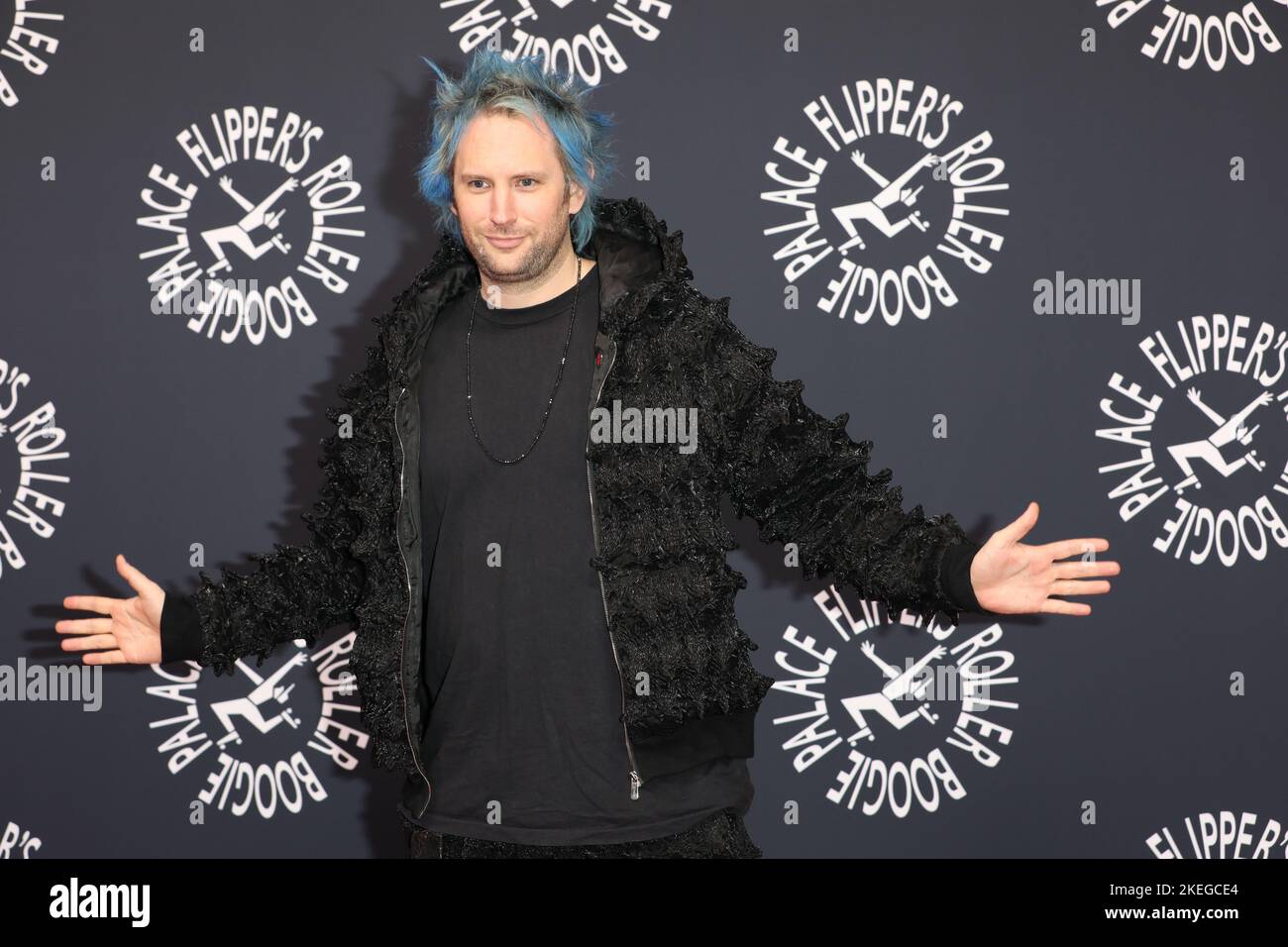 Marc Jacques-Burton attends the Opening of Flipper's Roller Boogie ...
