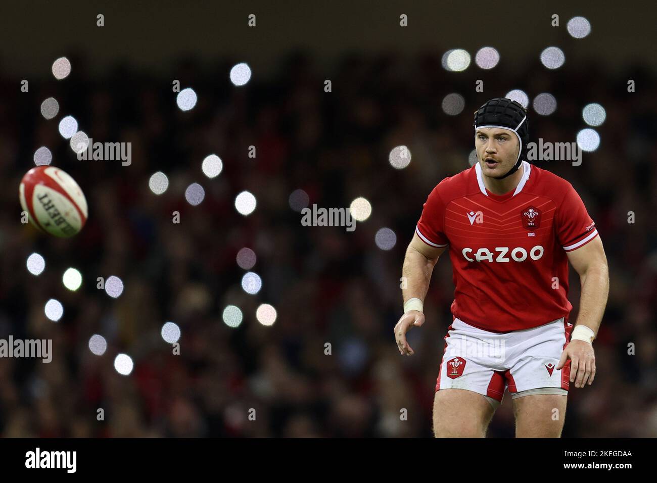 Cardiff, UK. 12th Nov, 2022. Rhodri Jones of Wales in action. Autumn ...