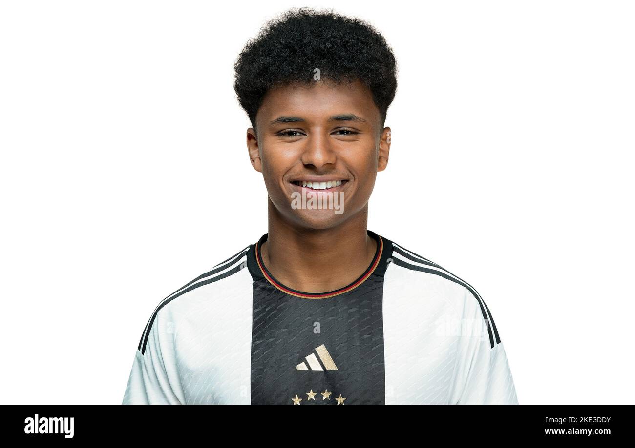 Karim Adeyemi of Germany DFB Maenner Nationalmannschaft, Mens National ...