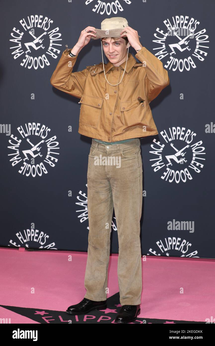 Francis Bourgeois attends the Opening of Flipper's Roller Boogie Palace ...