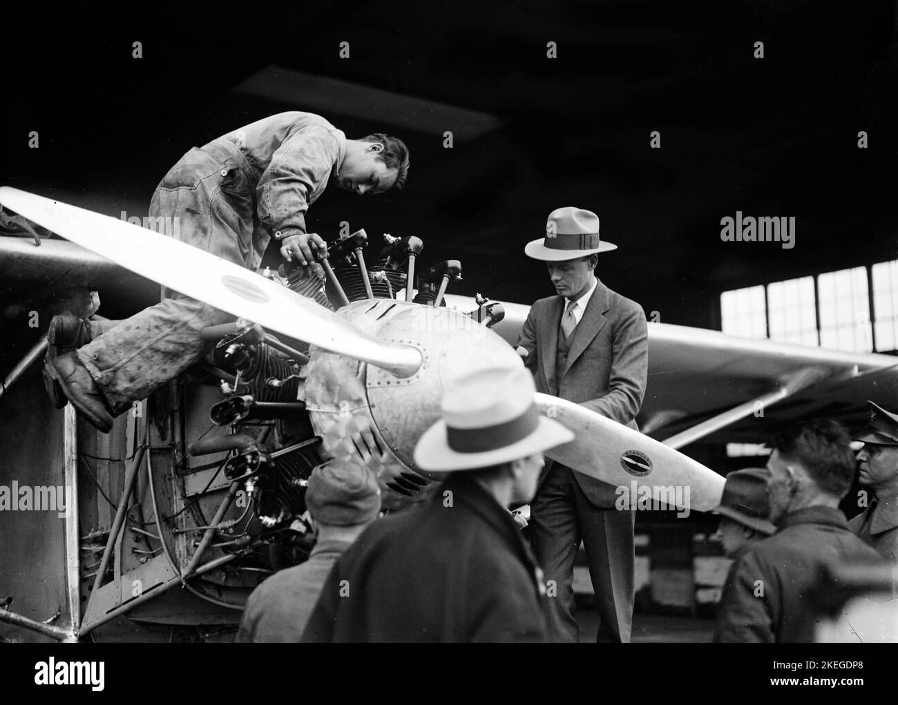 Charles lindbergh map hi-res stock photography and images - Alamy