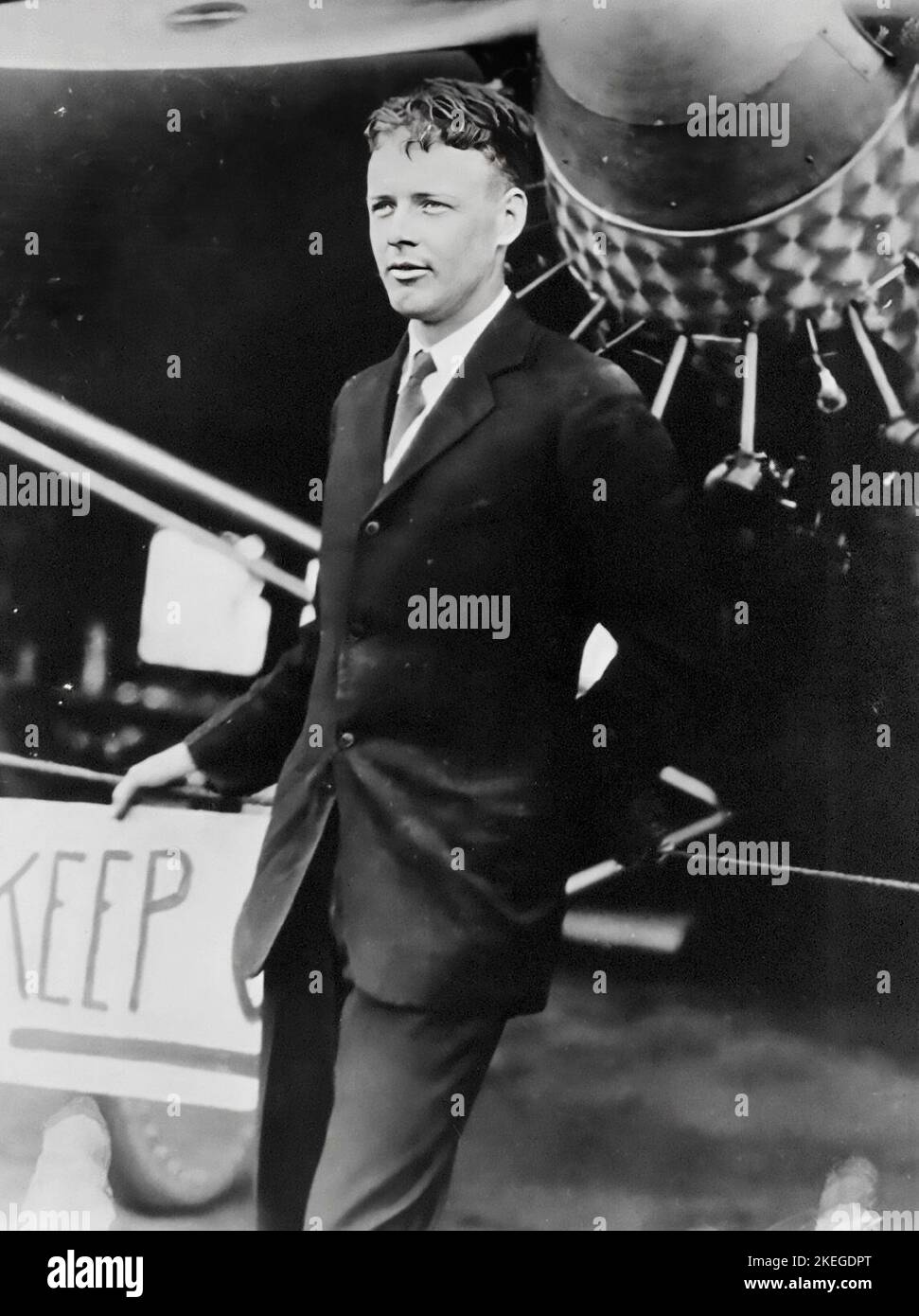 Pilot charles lindbergh hi-res stock photography and images - Alamy