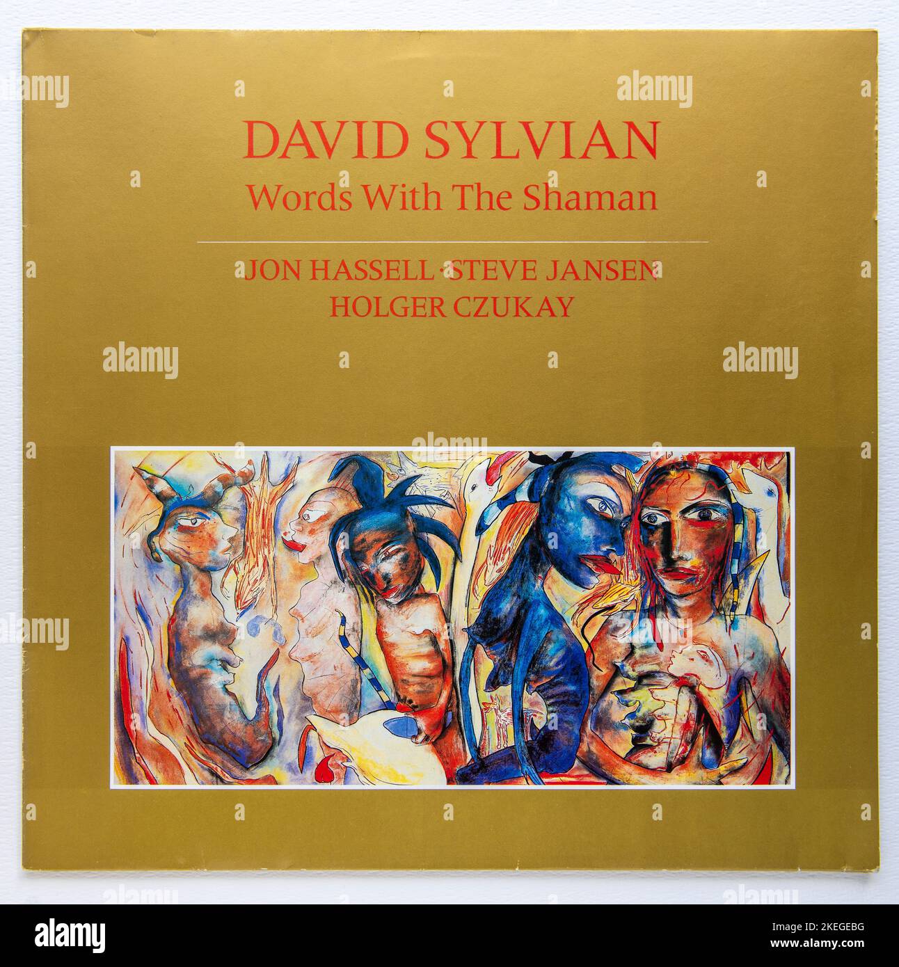 Cover of the Words With the Shaman EP by David Sylvian, which was ...