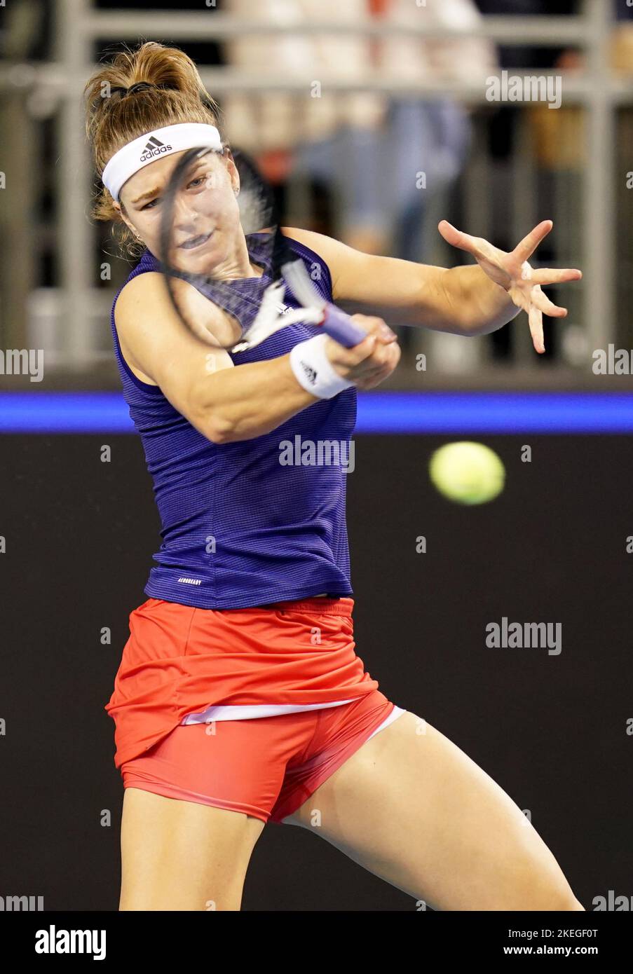 Czech Republic’s Karolina Muchova during the semi-final match of the ...