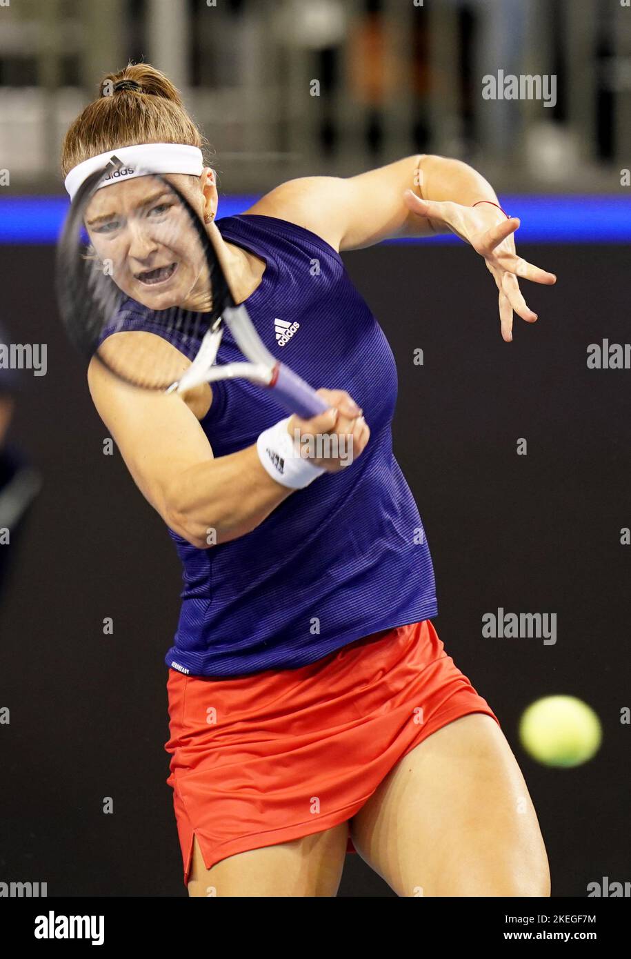 Czech Republic’s Karolina Muchova during the semi-final match of the ...