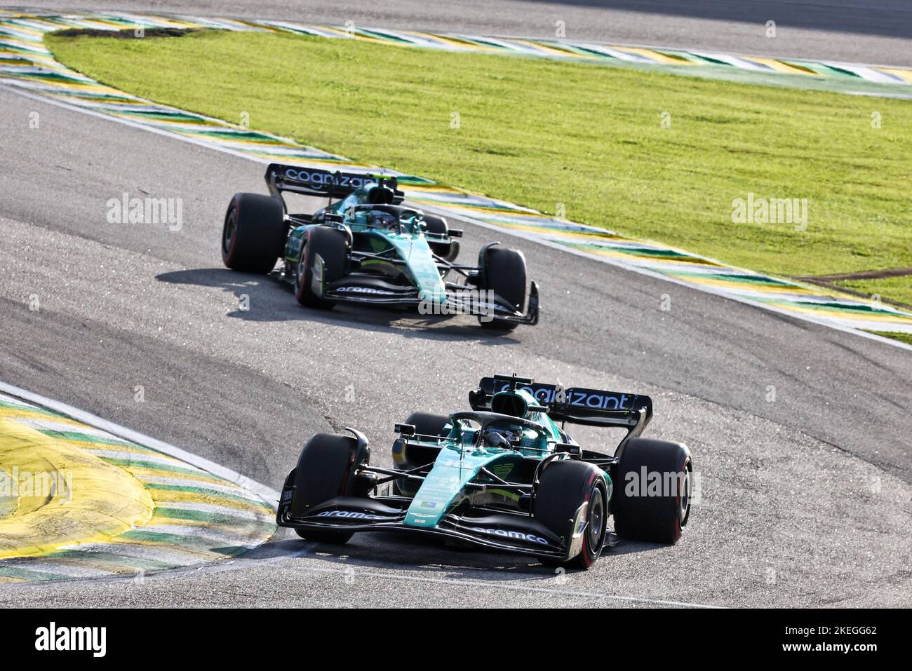 Sao Paulo, Brazil. 12 Novewmber, 2022. Lance Stroll (CDN) Aston Martin ...