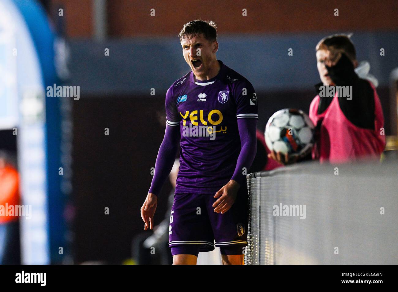 Beerschot's Leo Seydoux pictured during a soccer match between K ...