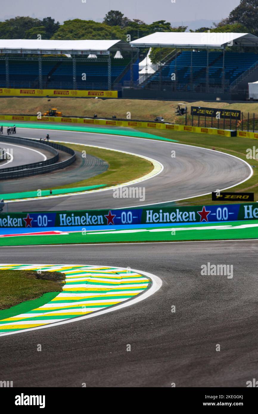 Sao Paulo, Brazil. 10th Nov, 2022. Track impression, F1 Grand Prix of ...