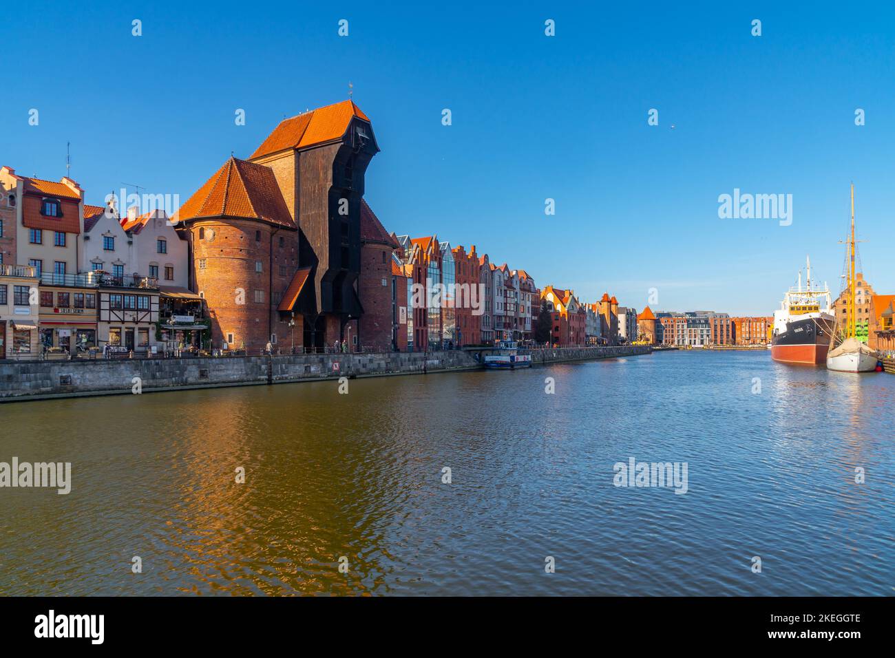 Gdansk, Poland - 11 March, 2022: Beautiful Old town of Gdansk at ...